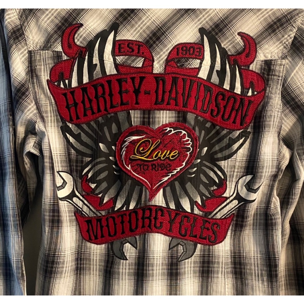 Harley-Davidson * Love To Ride * Hearts And Wrenches … - Gem